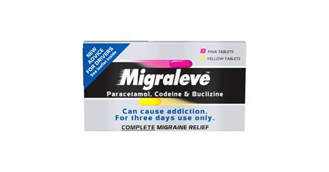 Migraleve Complete 8 Pink And 4 Yellow Tablets