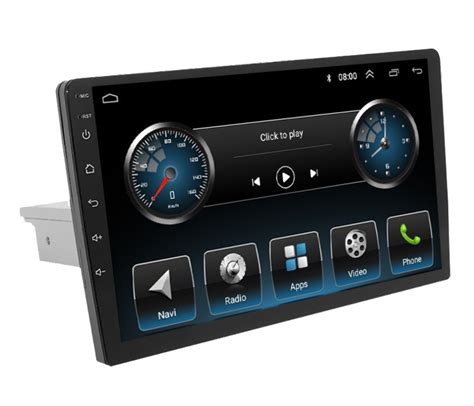วิทยุติดรถยนต์ 1 Din Android 12 1 สเตอริโอ Wifi Gps นำทาง 10 นิ้วเครื่องเสียงติดรถยนต์ Bluetooth