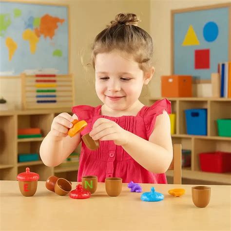 Alphabet Acorns Activity Set Learning Resources Alphabet Acorns