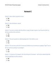 Homework 1 Solutions Rubrics Pdf S 342 Principles Of Programming