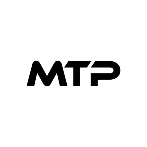 Mtp Letra Logo Diseño Inspiración Para Un único Identidad Moderno
