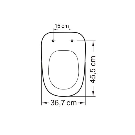 Assento Tampa De Vaso Turim Eternit Fechamento Suave Termofixo Tupan