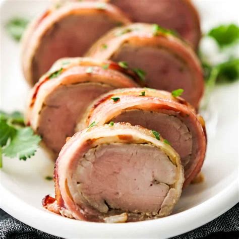 Bacon Wrapped Pork Tenderloin Joyous Apron