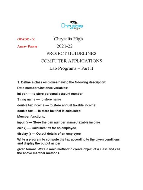 Some Java Programs Pdf Parameter Computer Programming Programming