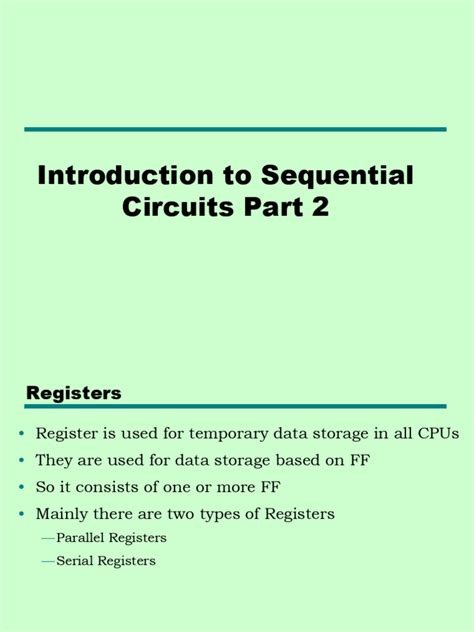 Lec 2 Computer Arch Pdf Electrical Circuits Electronics