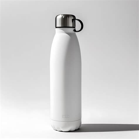 Blank Thermal Bottle Mockup Premium Ai Generated Image
