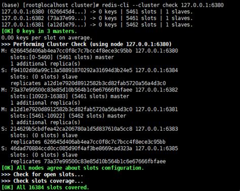 验证redis集群 集群模式部署 部署 部署指南 redis 开源使能 鲲鹏boostkit数据库场景开发文档 鲲鹏社区