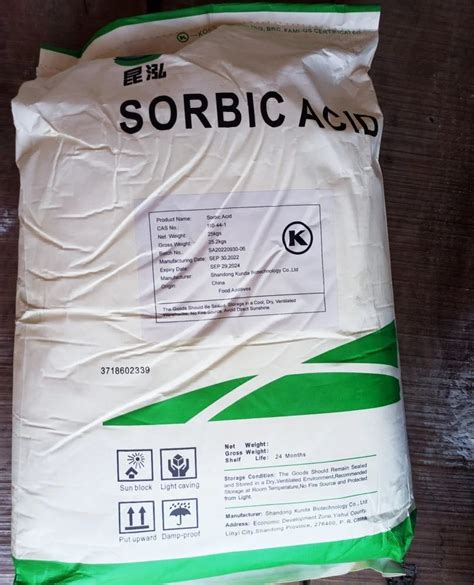 Sorbic Acid For Food Pharma Industrial Grade Fs At ₹ 330kg In Bengaluru