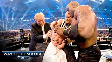 The Battle Of The Billionaires Takes Place At Wrestlemania 23 Youtube