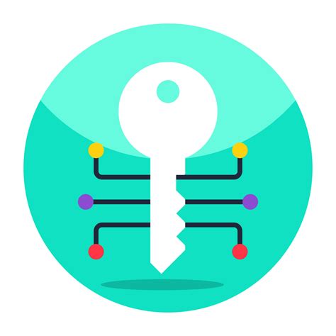 Creative Design Icon Of Encrypted Key 13506412 Vector Art At Vecteezy