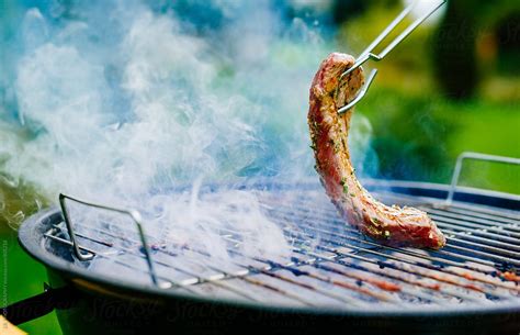 Grilled Lamb Fillet On The Barbecue By Stocksy Contributor Jr
