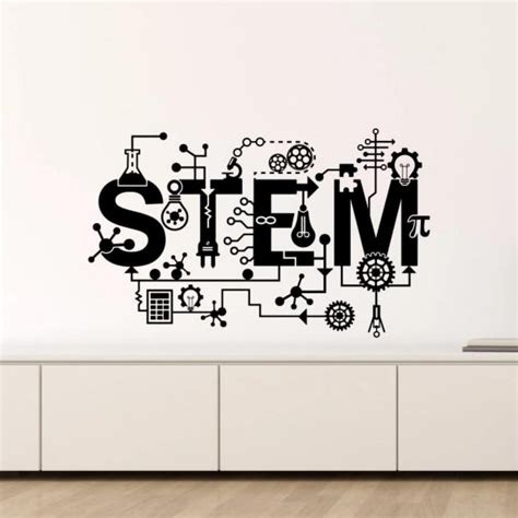 Stem Wall Decal Etsy