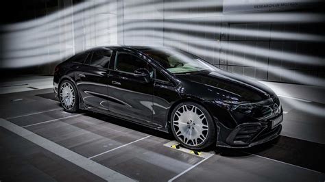 Mercedes Benz Eqs With Brabus Modifications Has Improved Aerodynamics