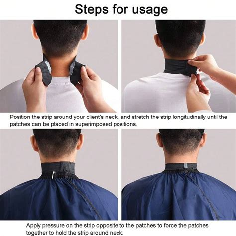 AliLeader 5 Rolls Disposable Barber Paper Neck Strips Hairdressing
