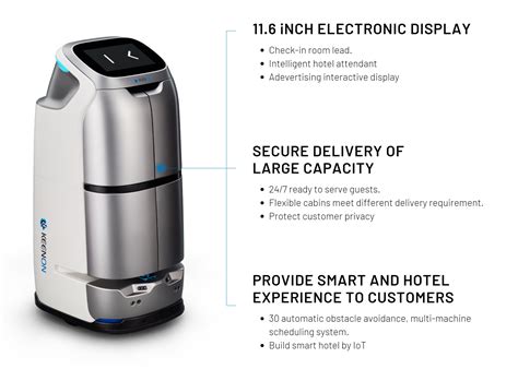 Solutions For Hotel Industry Smart Delivery Robot