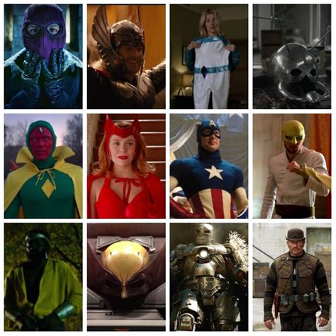 Costumes Based Of Comics Ravengers