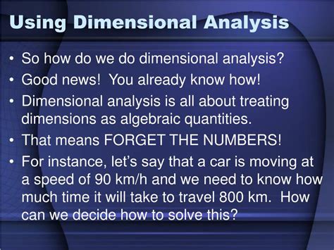 Ppt Understanding Physics Analyzing Data Equations And Dimensional