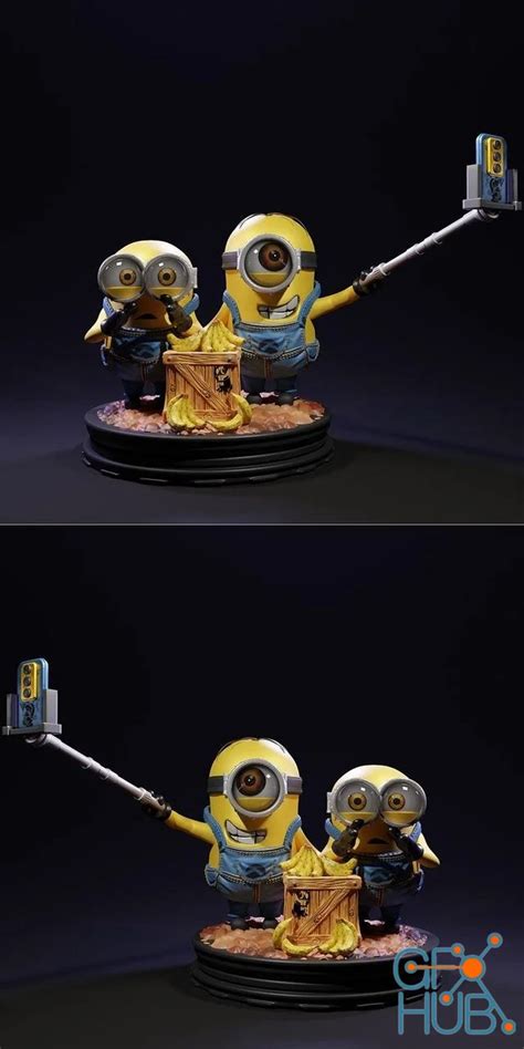 3d Print Model Minions 131459