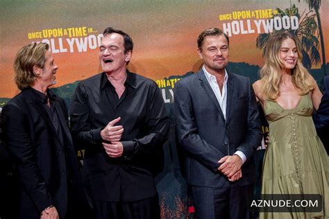 Margot Robbie Sexy During Once Upon A Time In Hollywood Premiere At The Cinestar Im Sony