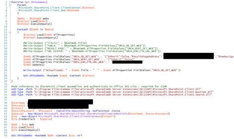 No Update When I Use Update In Powershell For Sharepoint Online