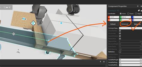 Wait Pallet On Cross Conveyor Process Modeling Visual Components