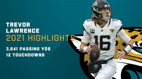 Trevor Lawrence Full Season Highlights Nfl 2021 Youtube