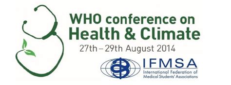 Who Ifmsa Youth Consultation The Global Climate And Health Alliance