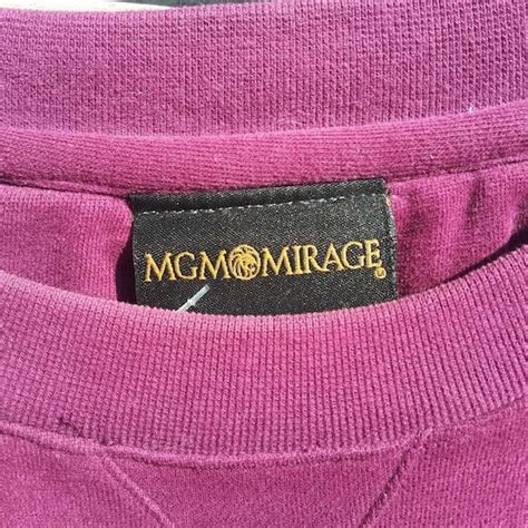 Vintage MGM Mirage Las Vegas Strip Graphic Pullover S Gem