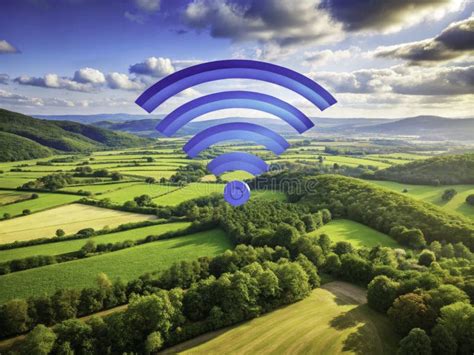 Drones Eye View Exploring Global Wireless Networks And Highspeed Data Transmission Stock