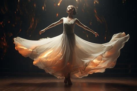 Premium Photo A Perfectly Executed Dance Routine Capturing Generative Ai