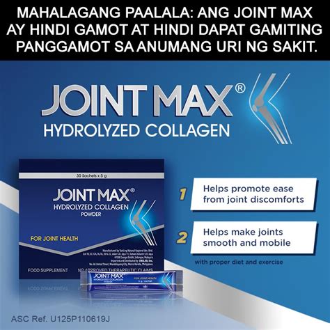 Joint Max Supplement For The Joints Unilab