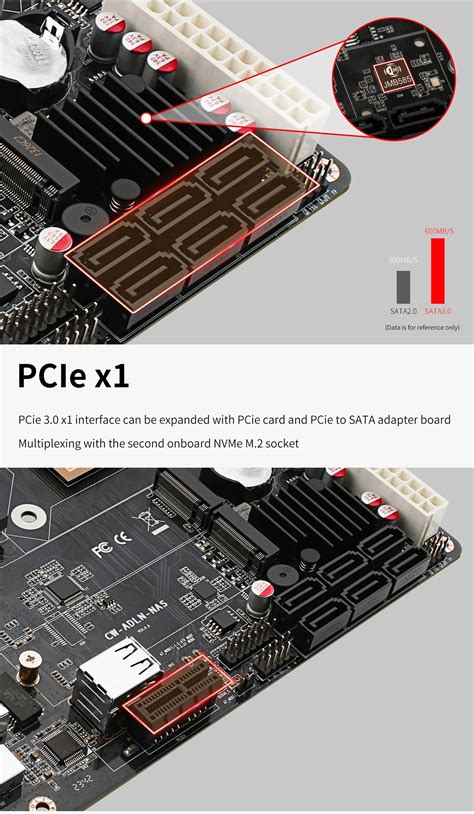 12th Gen I3 N305 N100 Nas Motherboard 6 Bay 4x I226 V 2 5g 2 Nvme 6