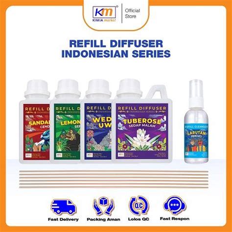Refill Reed Diffuser Indonesian Series 500ml Kimia Market