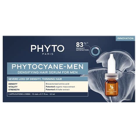 Phyto Phytocyane Serum Men Ampules 12s Dermame