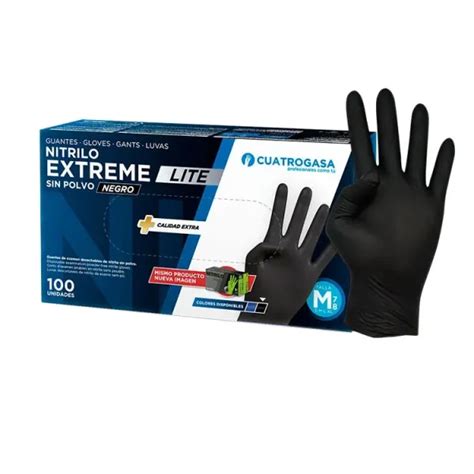 Luvas Descartável Cuatrogasa Nitrilo Extreme