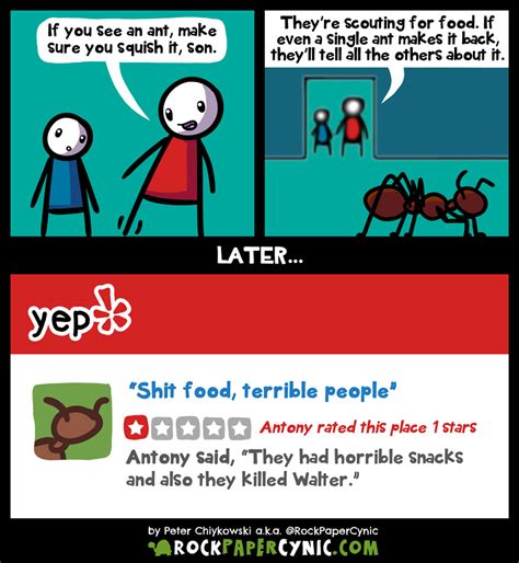 When You Squish Upon An Ant R Webcomics