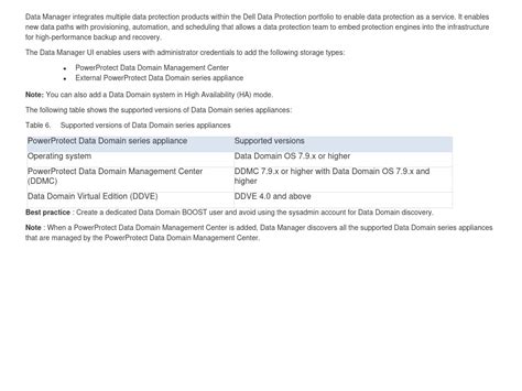 Planning The Protection Storage Dell Powerprotect Data Manager