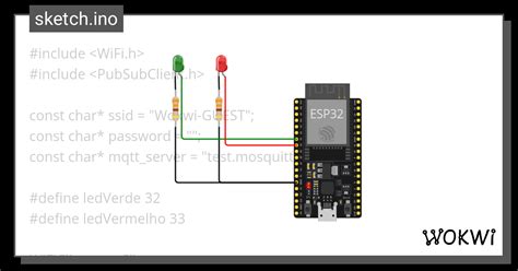 Mqtt Exercise Wokwi Esp32 Stm32 Arduino Simulator