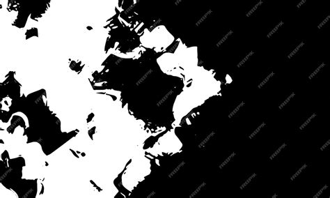 Premium Vector Grunge Old Detailed Black Abstract Texture Vector