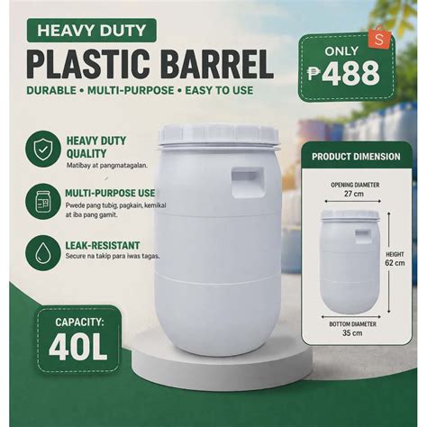 Shop Drum Container For Sale On Shopee Philippines