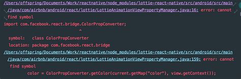 Lottie Crashes On Android New Lottievaluecallback Colorfilter Issue Lottie React