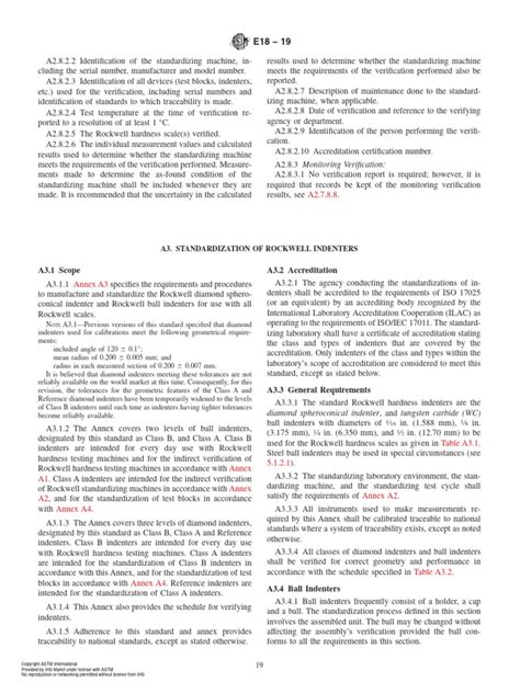 Astm E18 2019 Part19 Download Free Pdf Verification And Validation Standardization