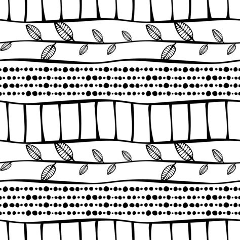 Vector Seamless Pattern Graphic Illustration Stock Vector By ©jeveeart 136351822