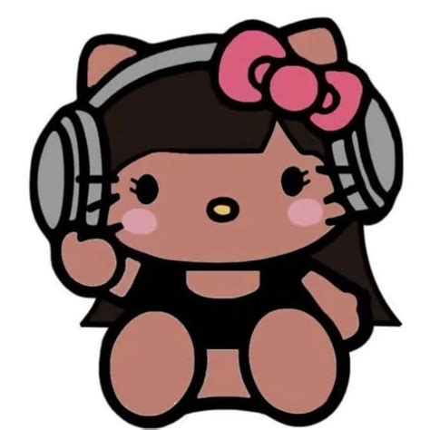 I Just Be Chilling Collecting Hello Kitty And Making Money