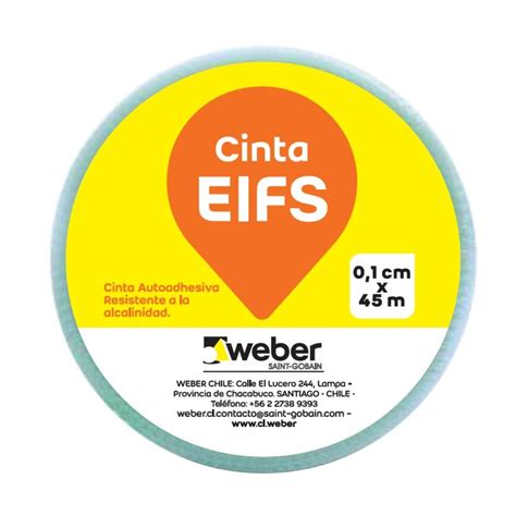 Weber Cinta Eifs Mallas Y Cintas Eifs Weber Chile