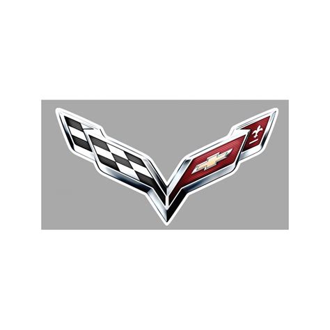 Chevrolet Corvette Laminated Decal Cafe Racer