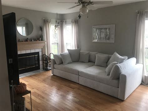 Sofa Too Big For Space How Can We Offset The Size I Was Thinking An Area Rug Underneath The