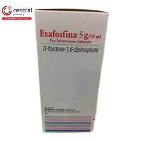 Thuốc Esafosfina 5g/50ml - Thuốc điều trị nhồi máu cơ tim