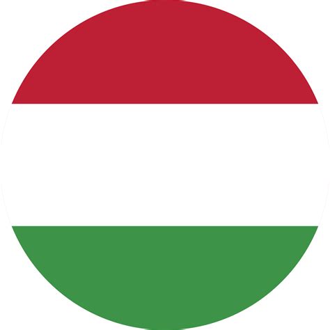 Circle Flag Of Hungary 11571355 Png