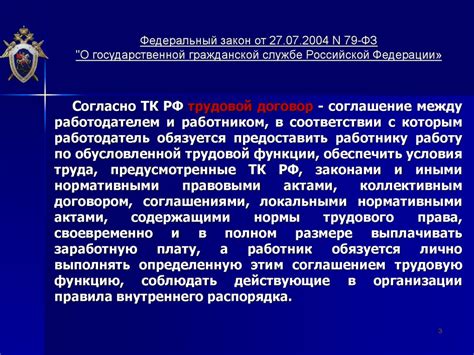 Служебный контракт презентация онлайн